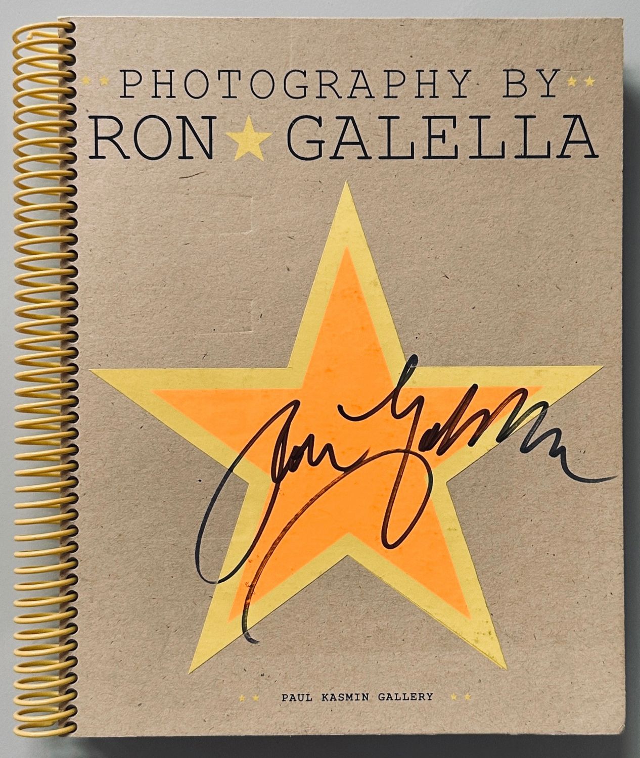 [SIGNED] RON GALELLA PHOTOGRAPHY BY