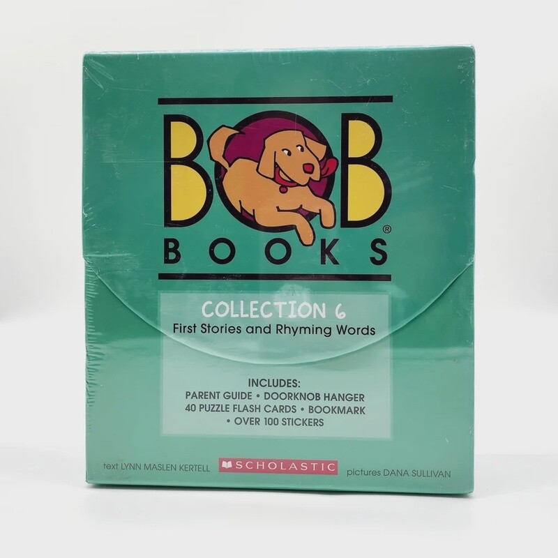 Used Bob Books Collection 6 First Stories And Rhyming Words