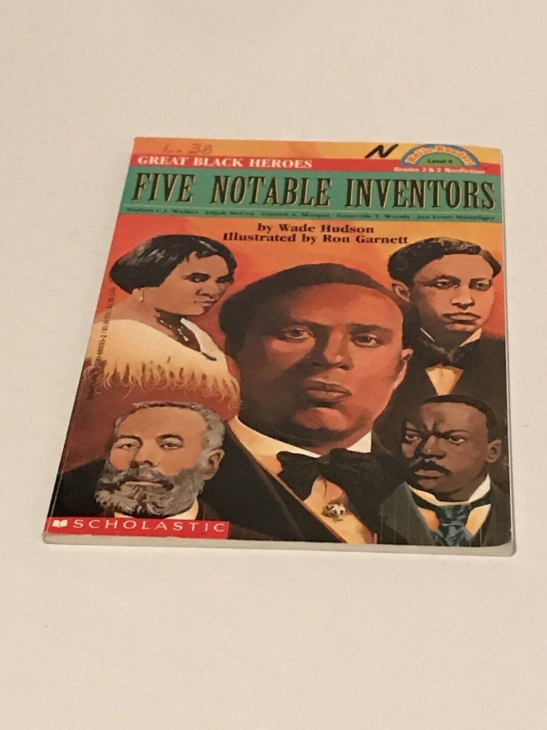 Used Great Black Heroes: Five Notable Inventors (Level 4 Reader)