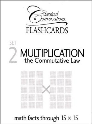 CLASSICAL CONVERSATIONS MULTIPLICATION FLASHCARDS (68 Cards)