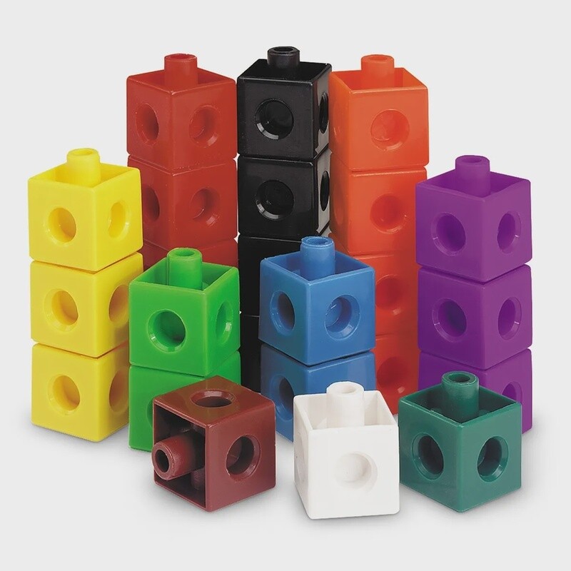 SNAP CUBES, SET 100, 10 colors