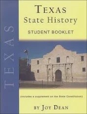 TEXAS STATE HISTORY STUDENT BOOKLET