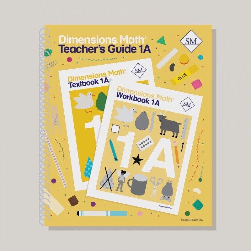 DIMENSIONS MATH TEACHER'S GUIDE 1A