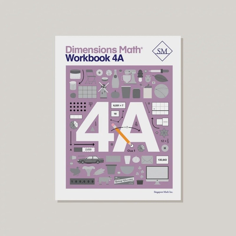 DIMENSIONS MATH WORKBOOK 4A