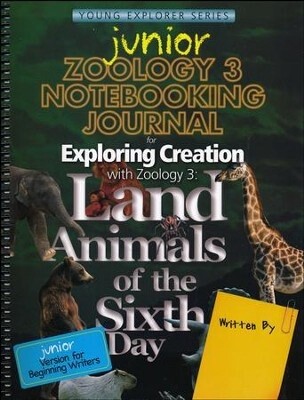 APOLOGIA ZOOLOGY 3 LAND ANIMALS Junior NOTEBOOK