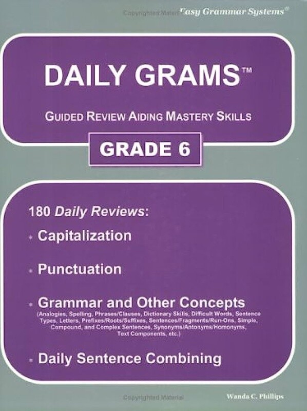 DAILY GRAMS GRADE 6 TE