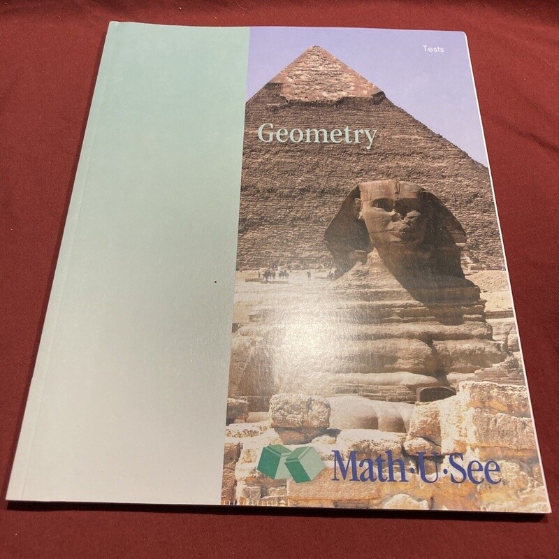 Math U See Geometry tests