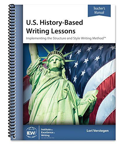 U.S. History-Based Writing Lessons, Teacher's Manual, 3rd Edition