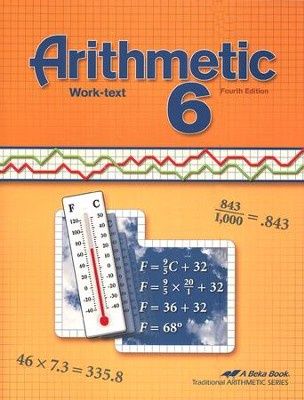 Abeka Arithmetic 6 Work-text, Fourth Edition