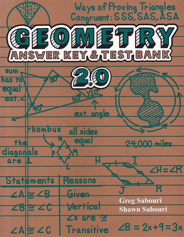 Geometry: A Teaching Textbook 2.0 Student Book and Answer Key