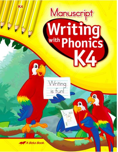 Writing with Phonics K4 Manuscript