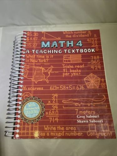 Teaching Textbooks Math 4 Textbook