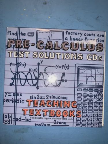 Pre Calculus Test Solutions Cd Teaching Textbooks