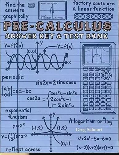 Pre-Calculus Answer Key and Test Bank Teaching Textbooks