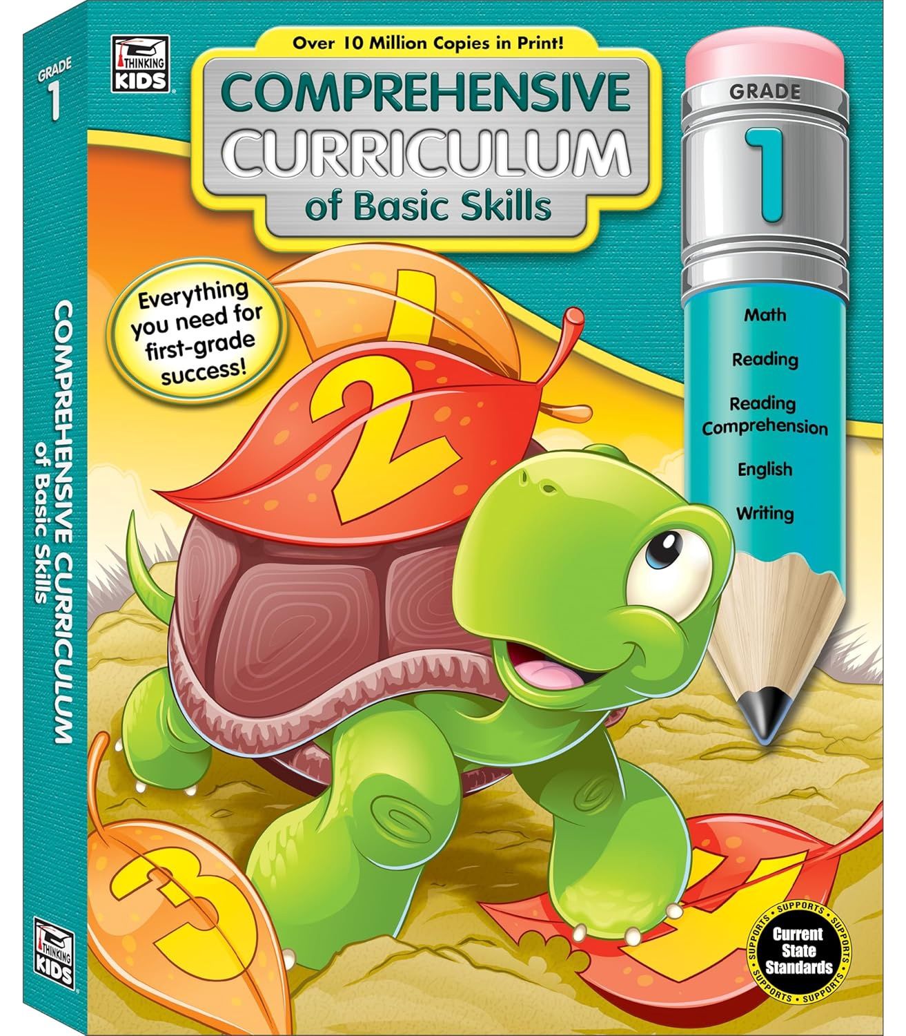 Comprehensive Curriculum of Basic Skills 1st Grade Workbooks All Subjects