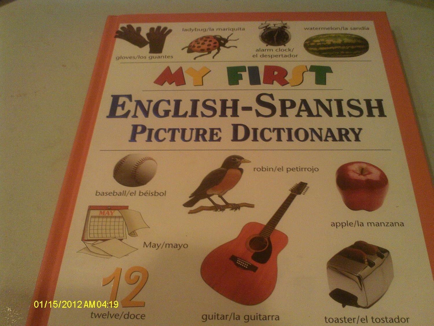 My First English-Spanish Picture Dictionary