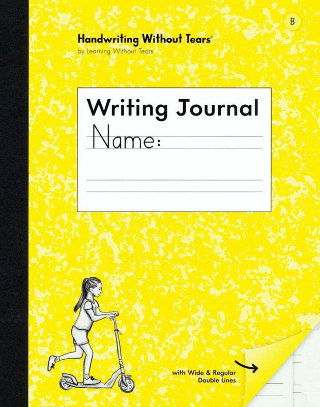 HWT WRITING JOURNAL B GRADE 1 REGULAR DOUBLE LINES 80 PAGES