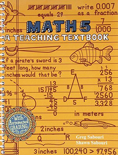Teaching Textbooks Math 5 Worktext
