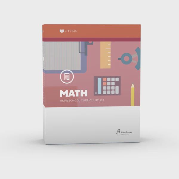 LIFEPAC Grade 3 Core Math Box Set