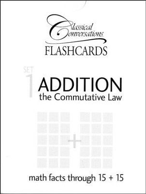 CLASSICAL CONVERSATIONS ADDITION FLASHCARDS (68 Cards)