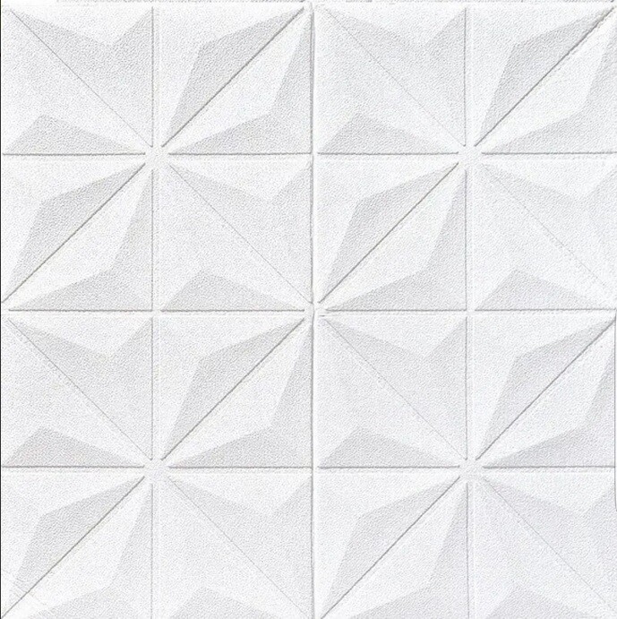 REVESTIMIENTO 3D AUTOADHESIVO CON RELIEVE BLANCO NA-1
