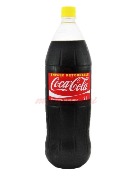 coca cola retornable - 2 litros