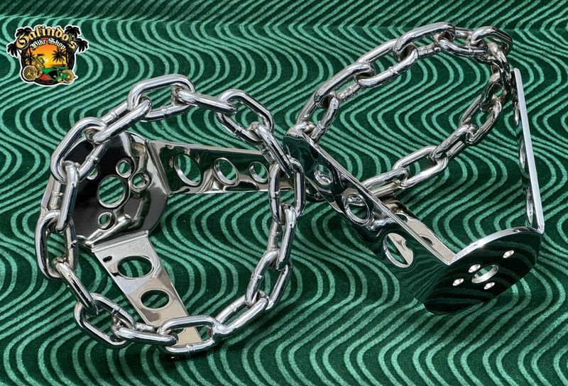 Lowrider car chain-link steering wheel