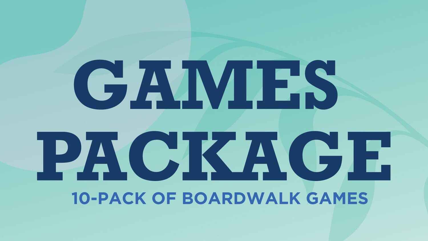 10-Pack Boardwalk Games Package