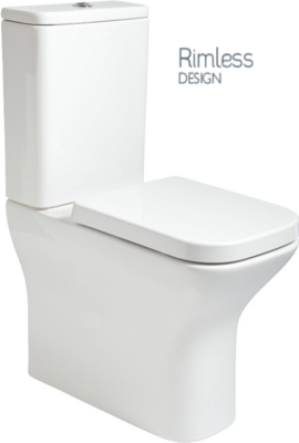 SONAS Scala Comfort Height Fully Shrouded Rimless WC