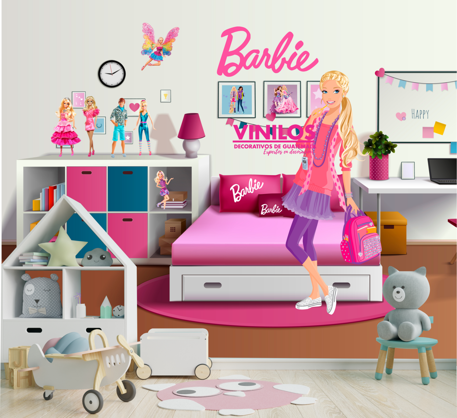 Mural Barbie MN27