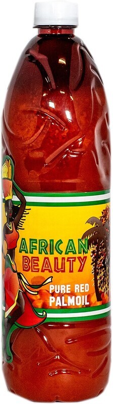 africa beauty pure red palm oil / puur rode palm olie 1L