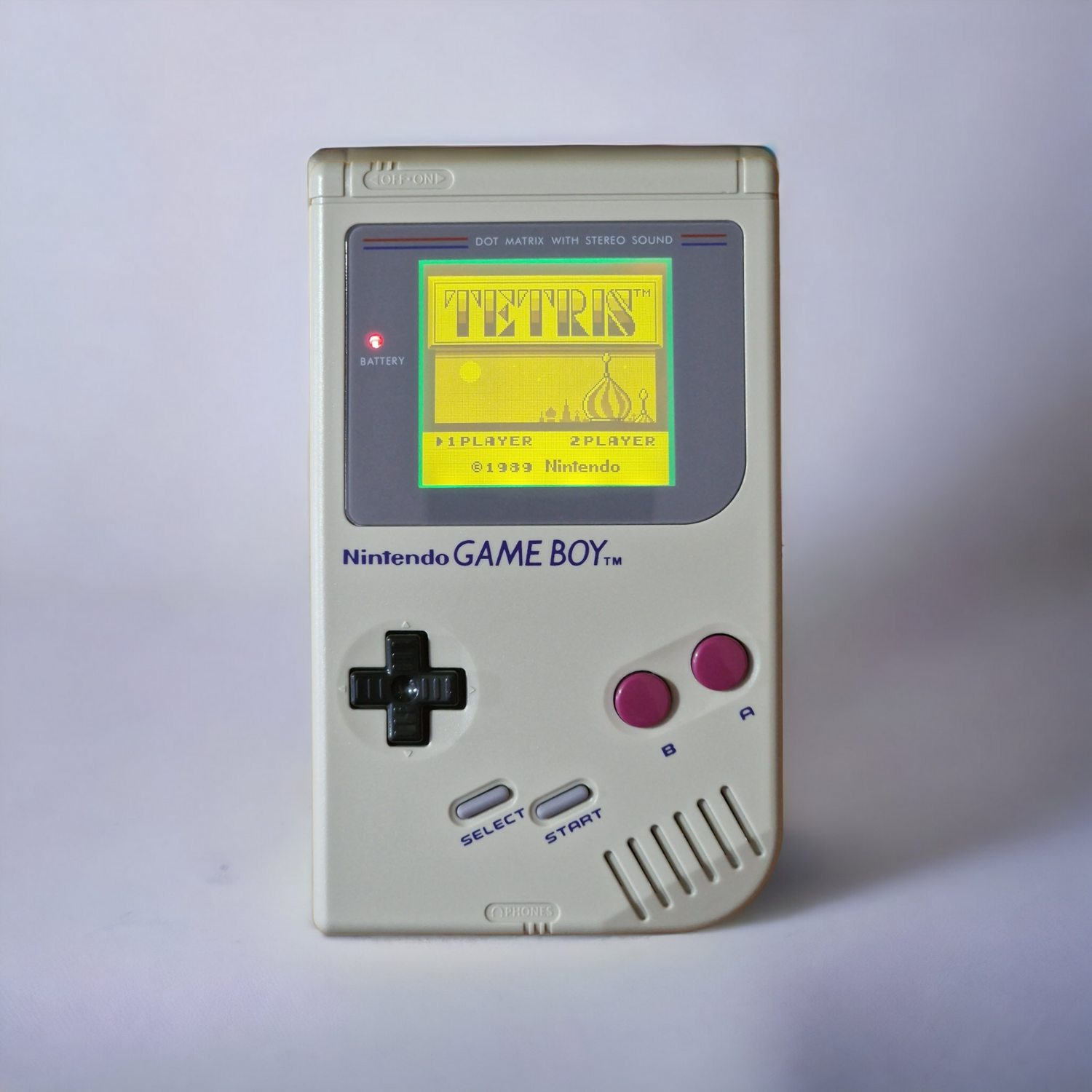 Gameboy Classic mit LED Bivert-Backlight-Mod Hintergrundbeleuchtung in ...