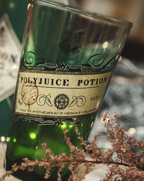HARRY POTTER Large Glass 400 ml Potion Polynectar
