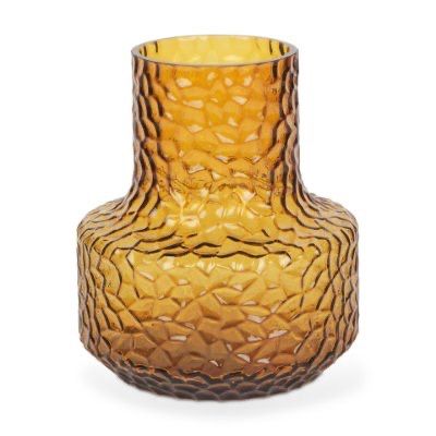 Jolene Short Amber Vase