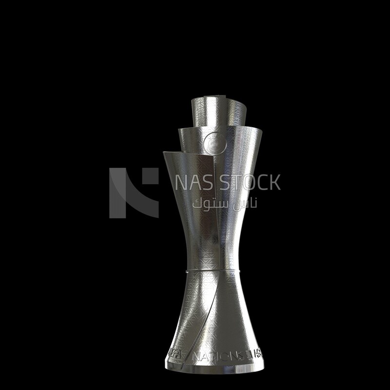 3D model of a Nations League Trophy