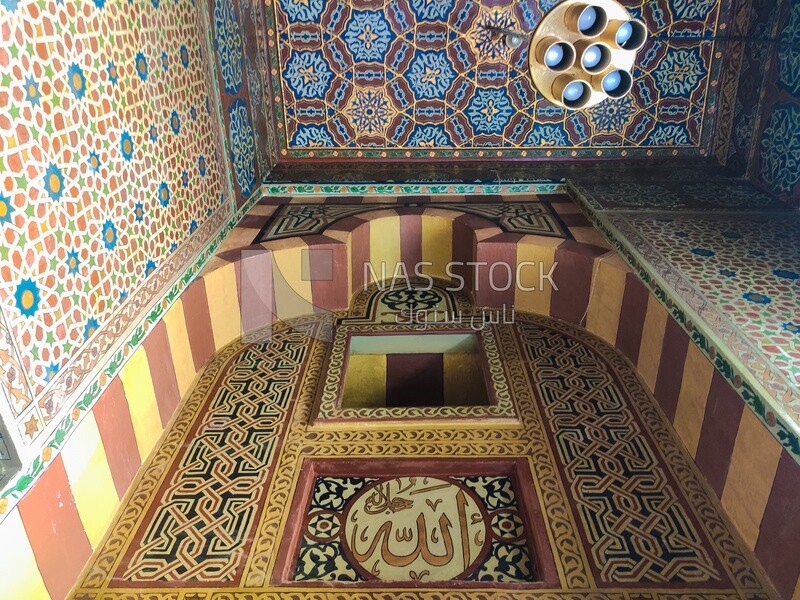 ceiling of abdeen palace, abdeen palace, the entrance of abdeen palace