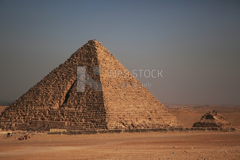 Smaller pyramid, "Menkaure", Egypt
