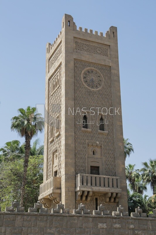 The clock tower on the Muhammad Ali's Palace, History, Ancient palace