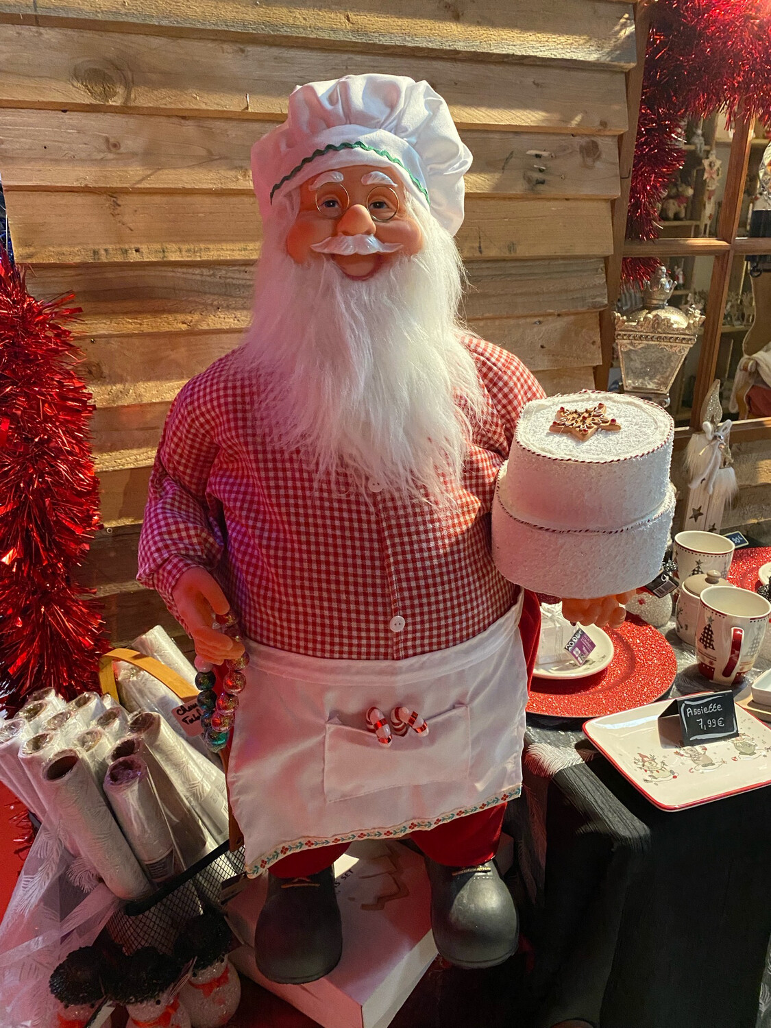 Père Noël chef cuisine