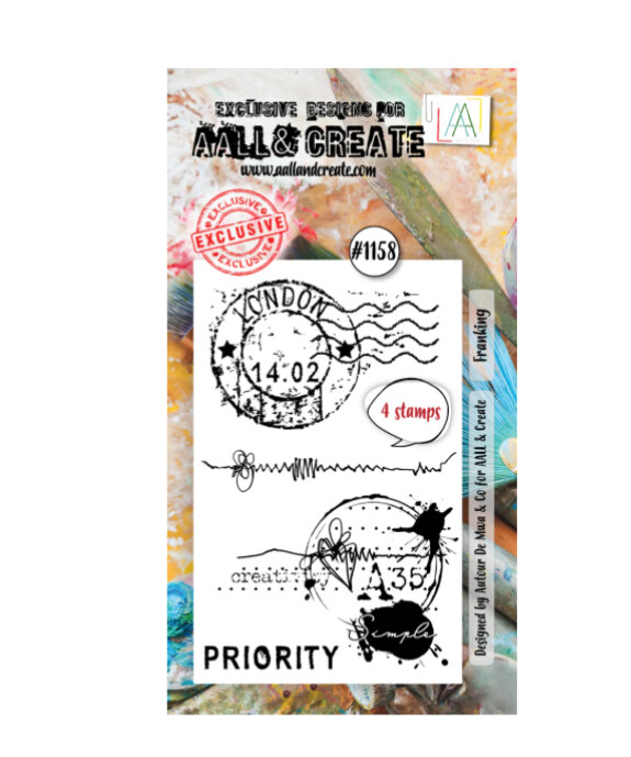 Franking #1158 - Clear Stamp Set