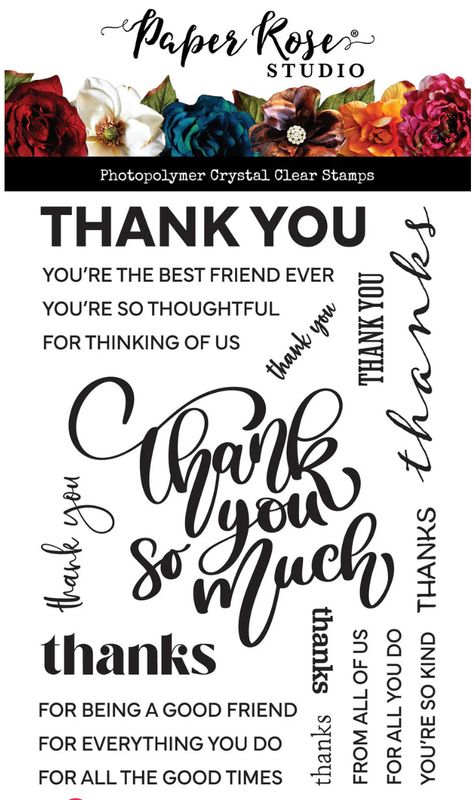 Thank You - Stamp & Die Bundle