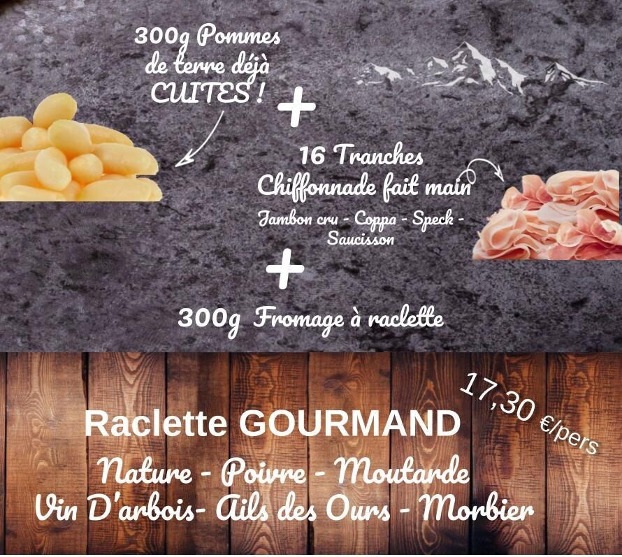 Livraison de raclette partout en France - Tout pour la raclette