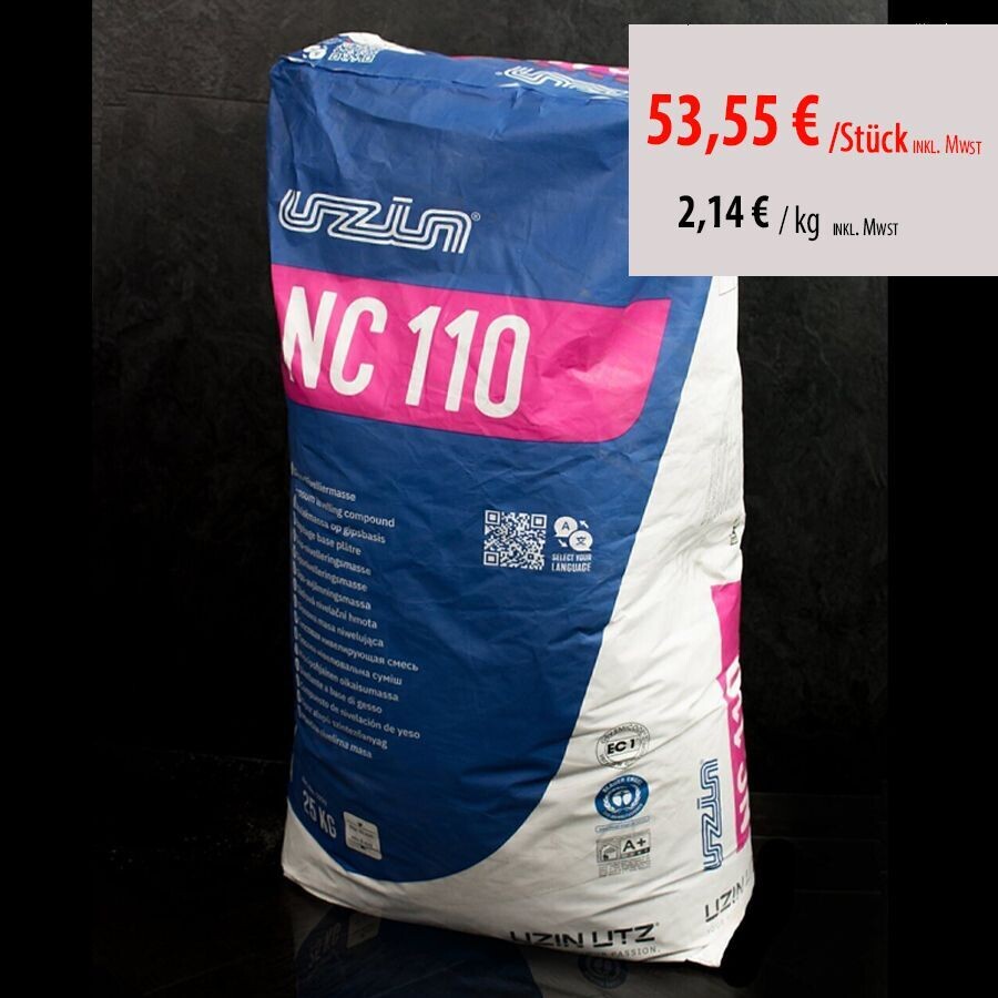 UZIN NC 110 25Kg Spachtelmasse Calciumsulfat
