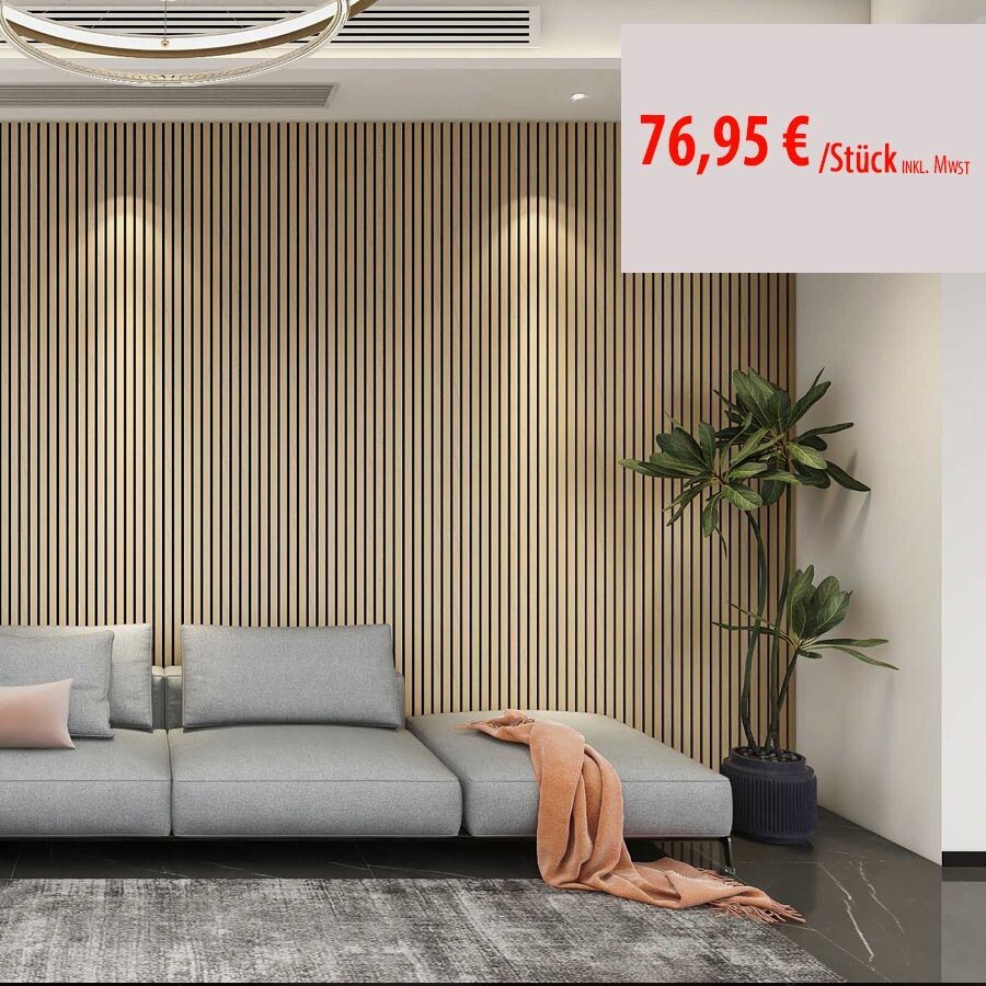 Klangwunder Classic Wandpaneele Akustikpaneele Symphony