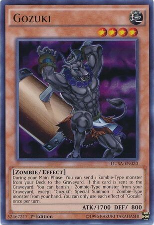 Gozuki - DUSA-EN020 - Ultra Rare 1st Edition