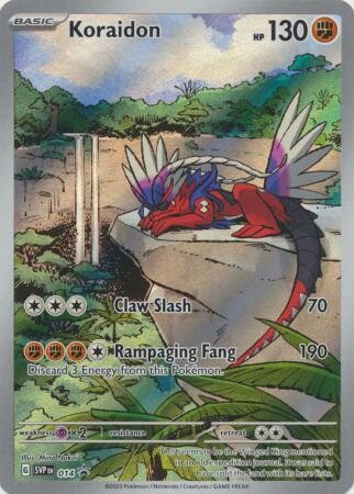 Koraidon - SVP014 - Illustration Rare Promo