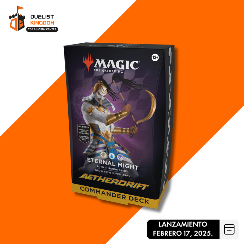 Magic: The Gathering Aetherdrift Eternal Might Commander Deck