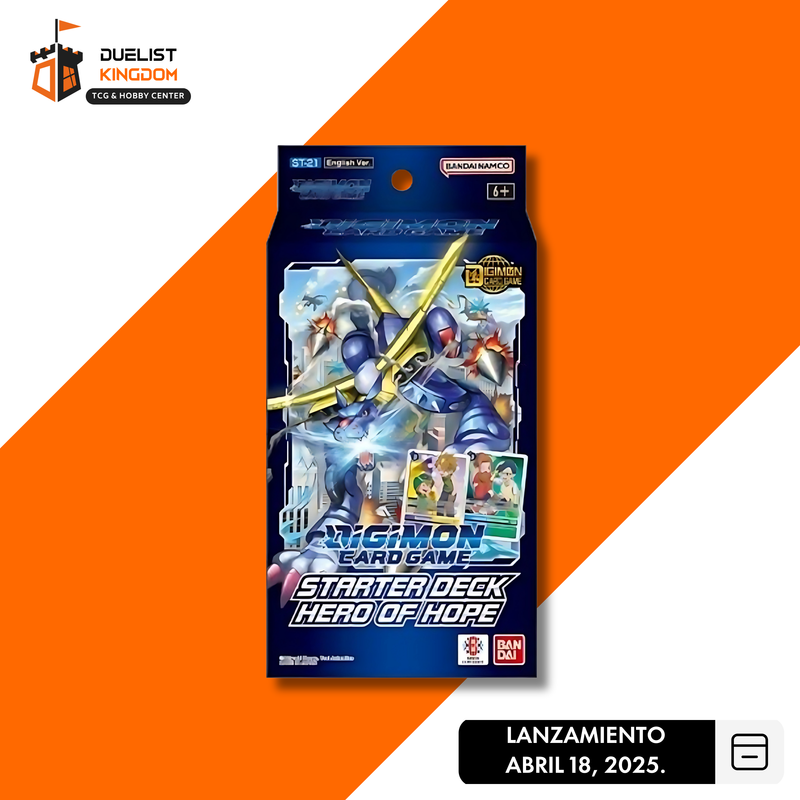 Digimon TCG: Hero Of Hope Starter Deck ST-21