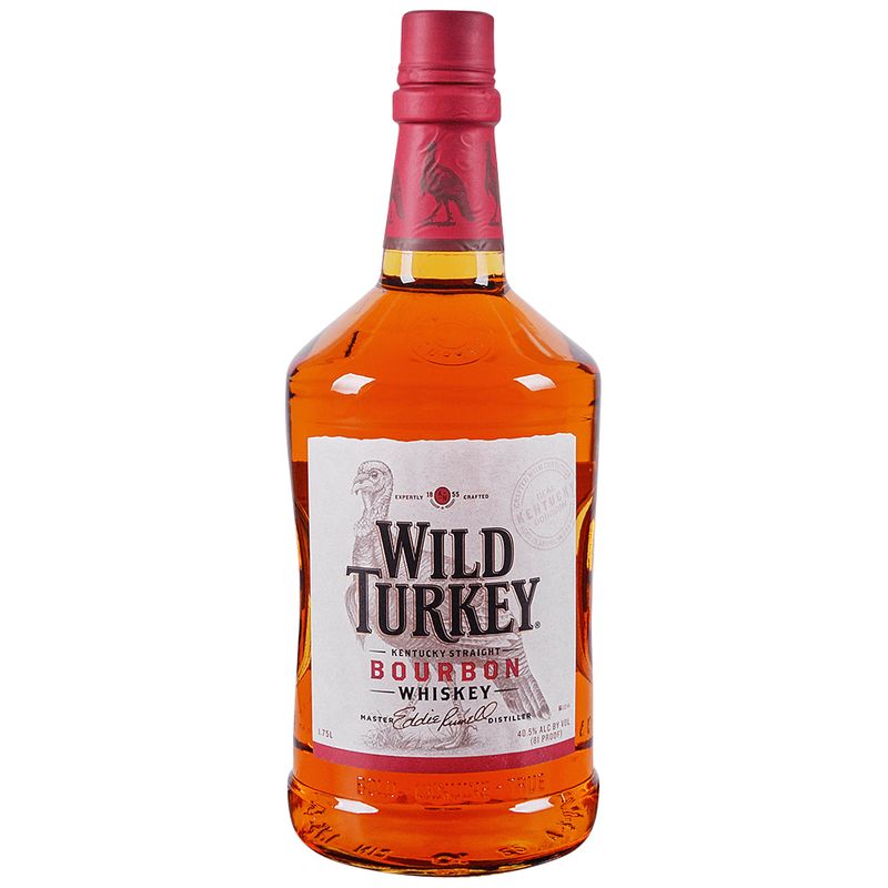 WILD TURKEY KENTUCKY STRAIGHT BOURBON WHISKEY 1L