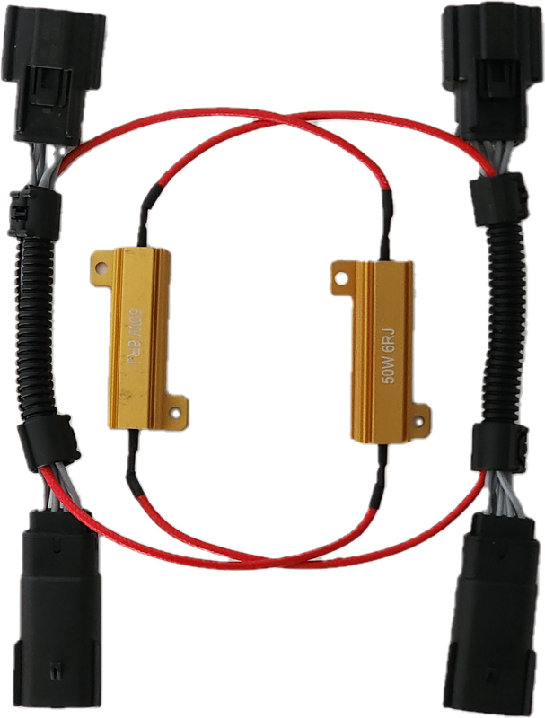 OEM LED Tail Light Converters (W/Resistors) (PAIR)